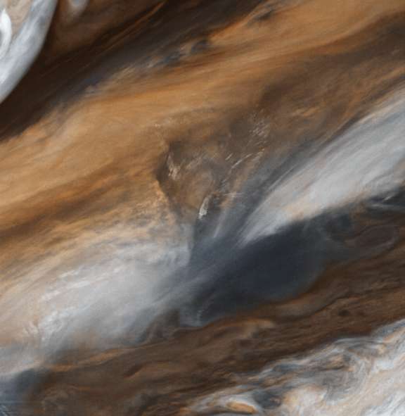 Jupiter's clouds from Voyager 1 | The Planetary Society