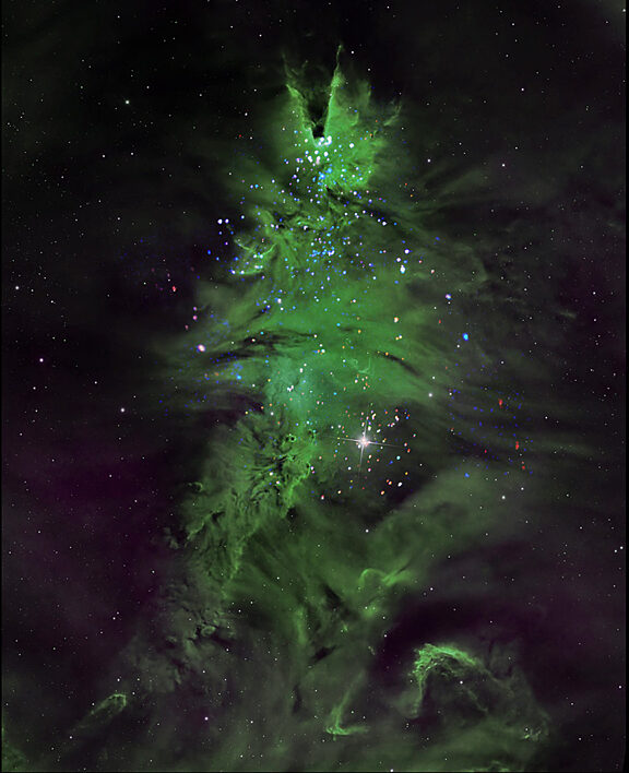 NGC 2264 (The Christmas Tree Cluster) | The Planetary Society