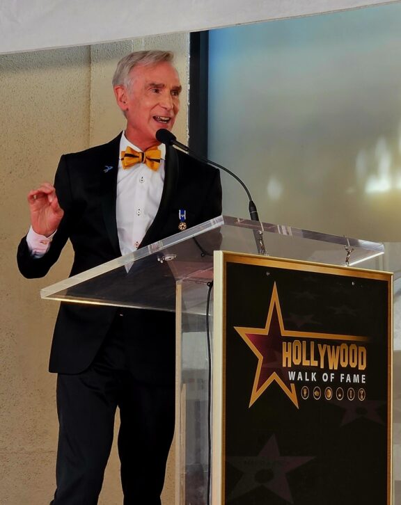 Bill Nye at the Hollywood Walk of Fame star… | The Planetary Society