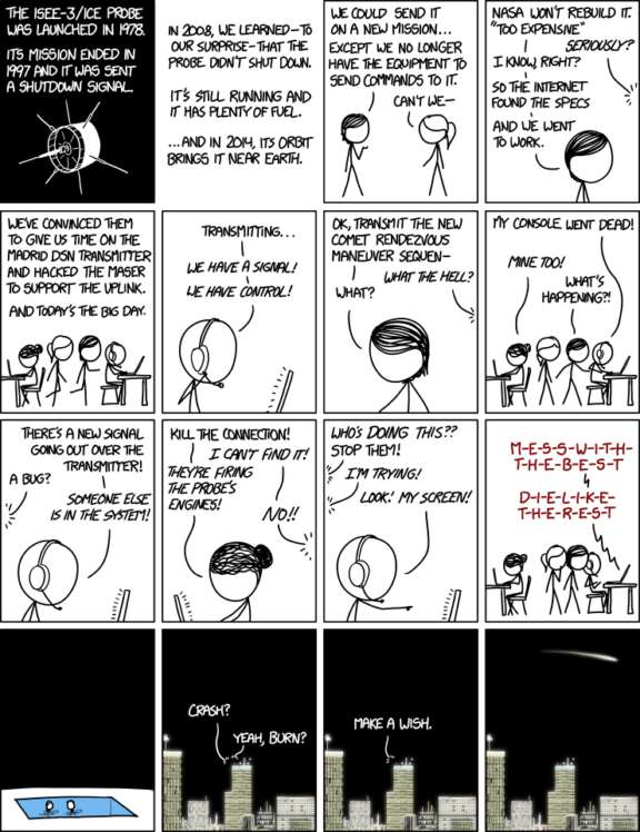 xkcd on ICE | The Planetary Society