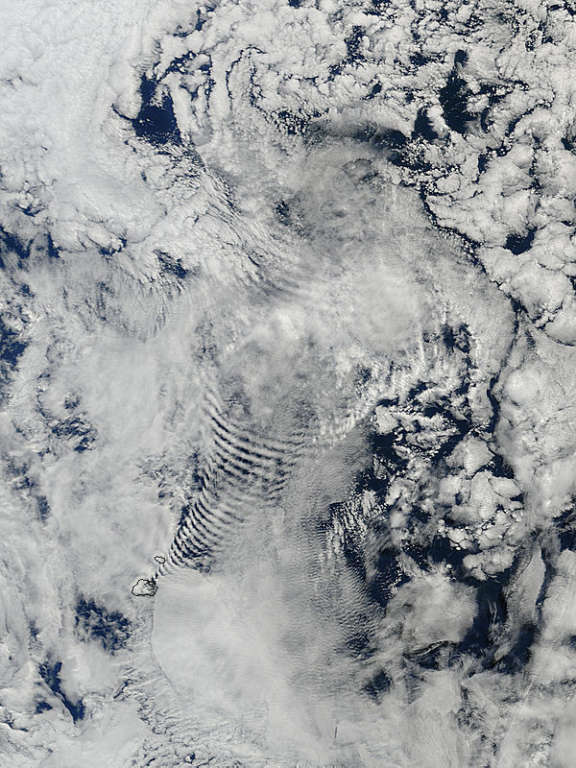 Cloud ripples from MODIS Terra | The Planetary Society