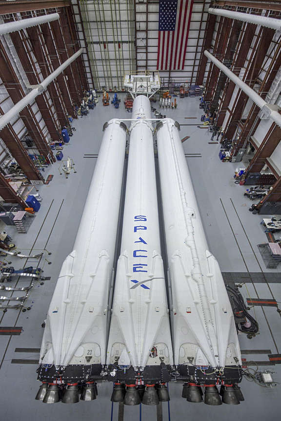 Falcon Heavy preparing for launch | The Planetary Society