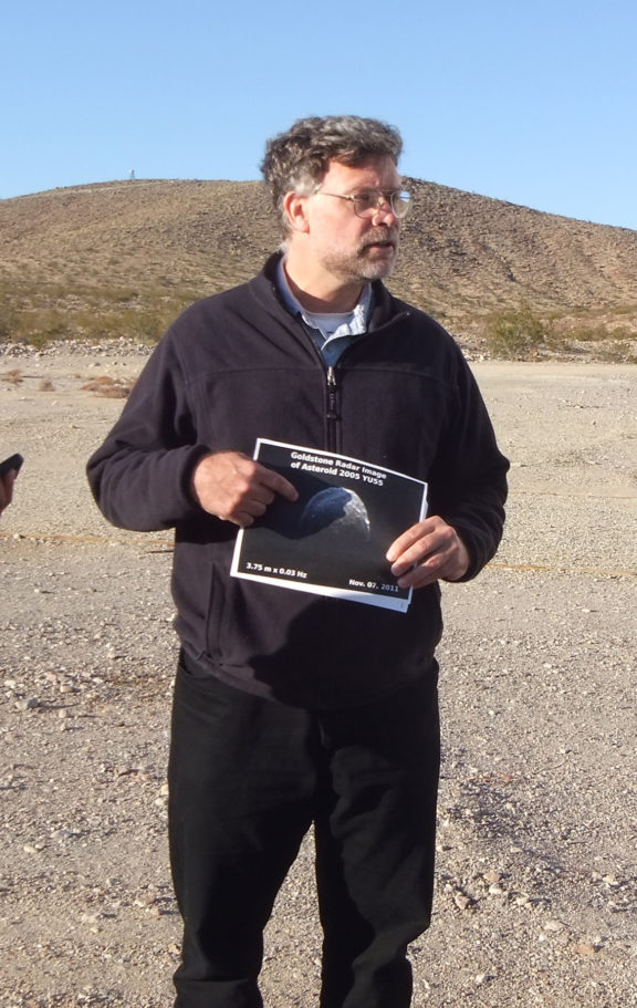 Lance Benner showing off their latest image… | The Planetary Society