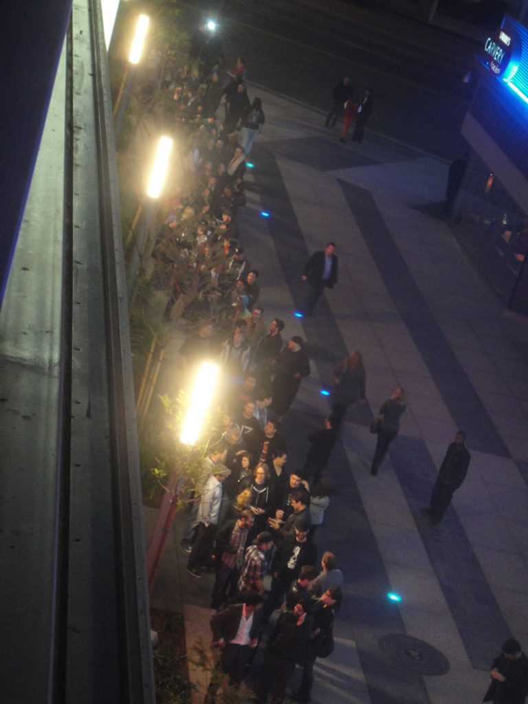 LeetUp - the line outside | The Planetary Society