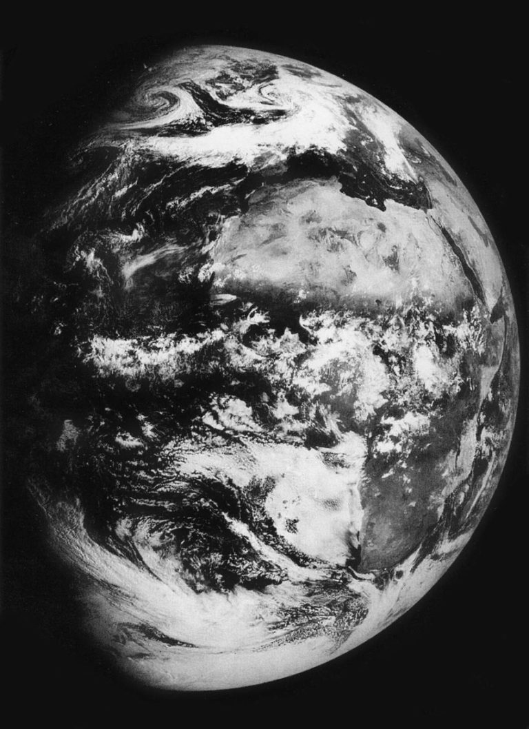 Zond 5 image of Earth | The Planetary Society
