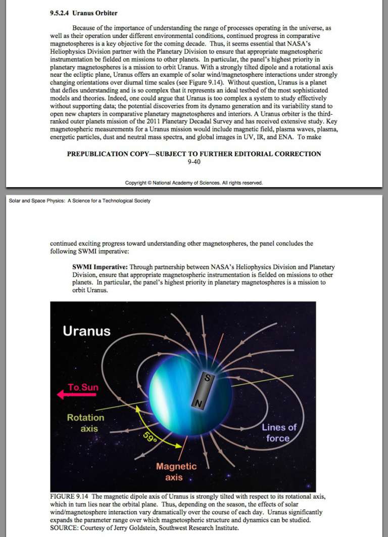 Following up the dark spot on Uranus | The Planetary Society