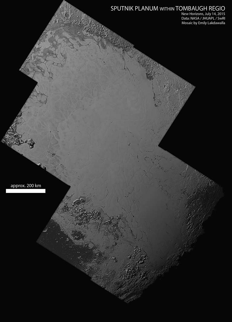 Sputnik Planum within Tombaugh Regio, Pluto | The Planetary Society