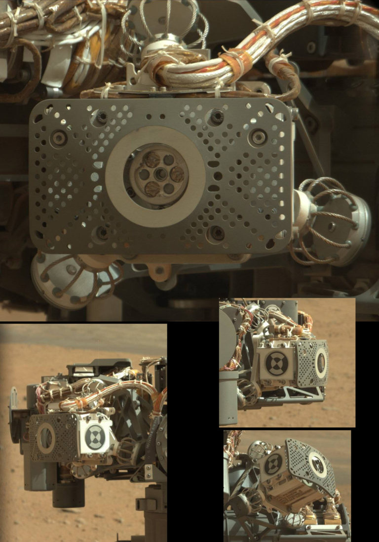 Curiosity's turret (key and detail images) | The Planetary Society