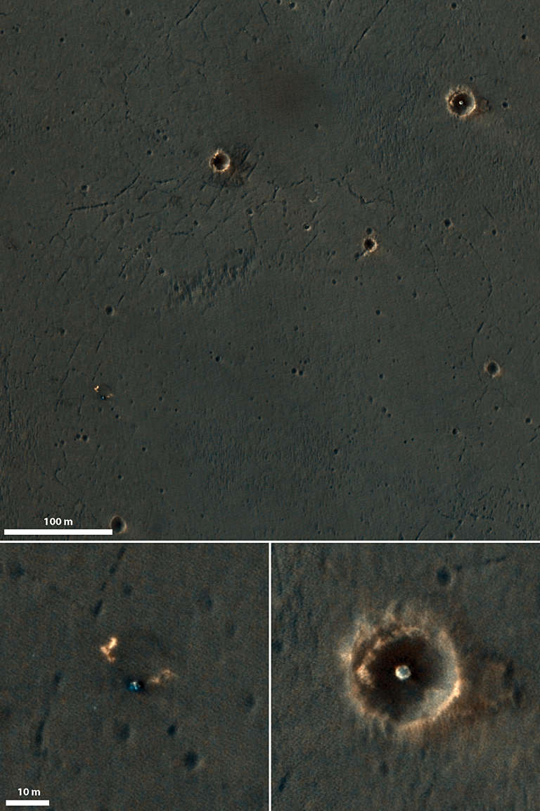 Opportunity's landing site in color for the… | The Planetary Society