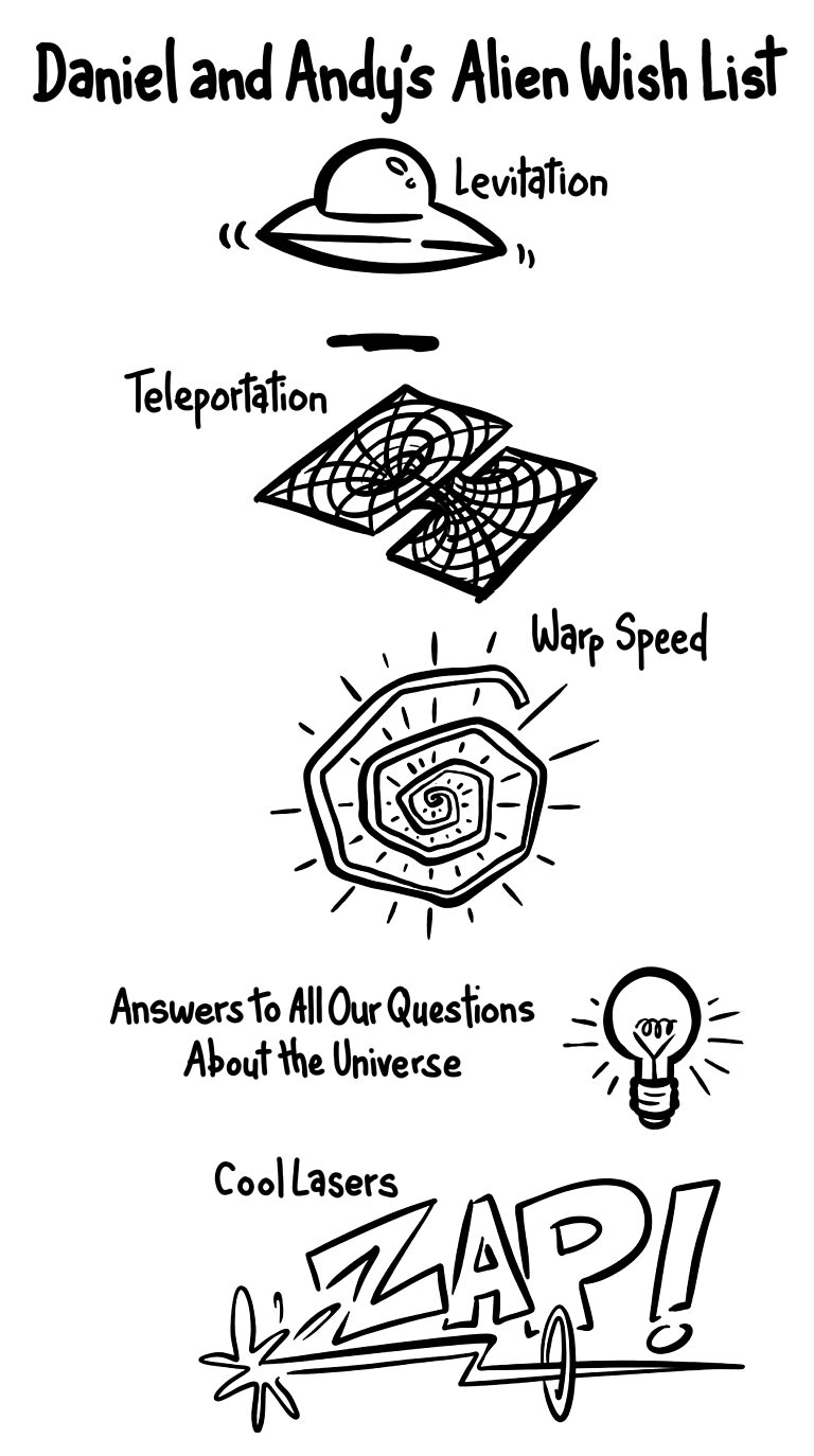 Daniel and Andy’s Alien Wish List — Do Aliens… | The Planetary Society