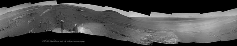 Opportunity Navcam panorama of Perseverance… | The Planetary Society