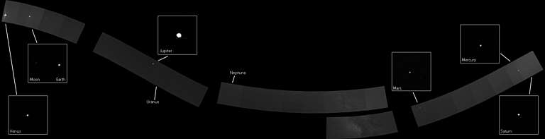 MESSENGER's solar system family portrait | The Planetary Society
