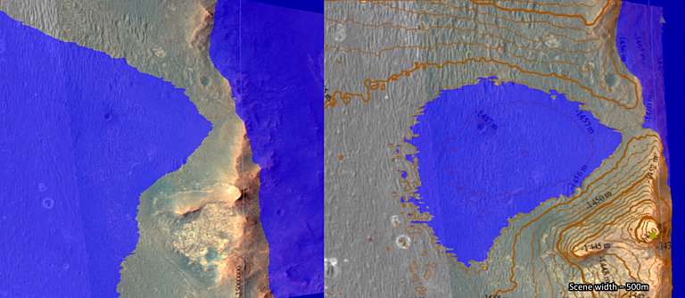 Spillover lake theory illustrated | The Planetary Society