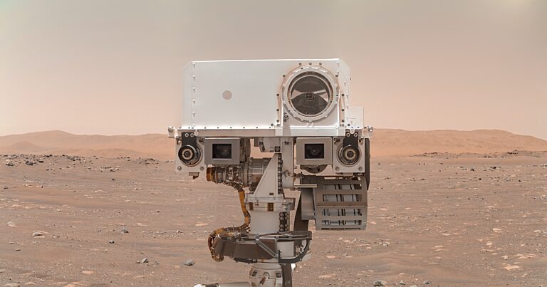 Perseverance's First Selfie | The Planetary Society