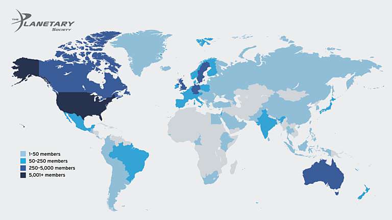 Planetary Society Membership as of November… | The Planetary Society