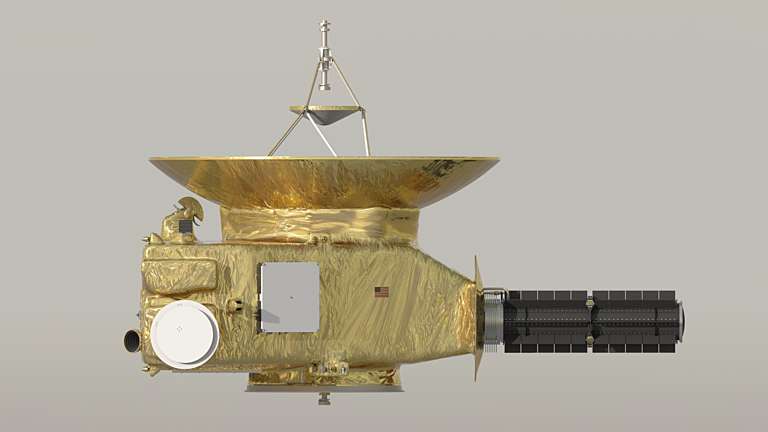 Simulated New Horizons spacecraft views down… | The Planetary Society