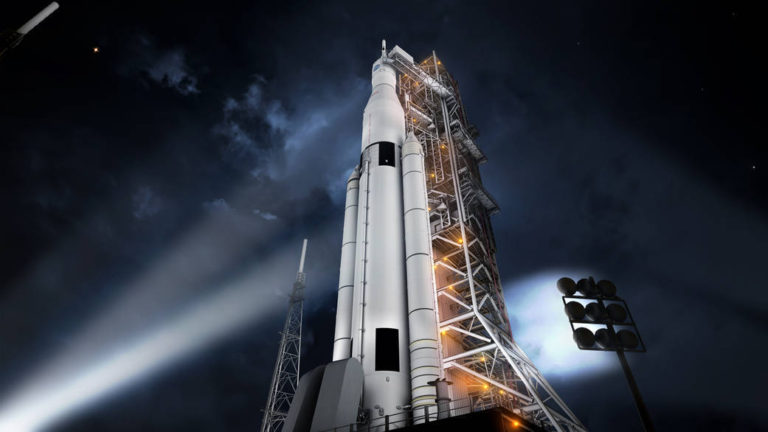 Space Launch System on the launchpad… | The Planetary Society