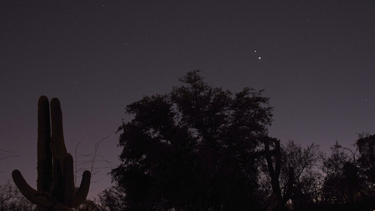 Jupiter and Saturn Great Conjunction Viewing… | The Planetary Society