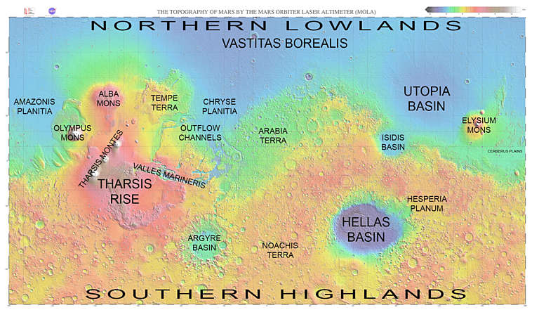 Noachian, Hesperian, and Amazonian, oh my!… | The Planetary Society