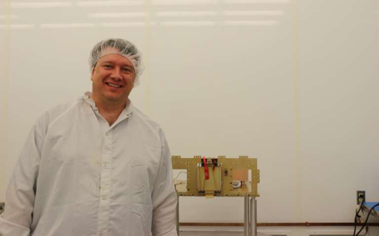 Bruce Betts with LightSail 2 and Prox-1 | The Planetary Society