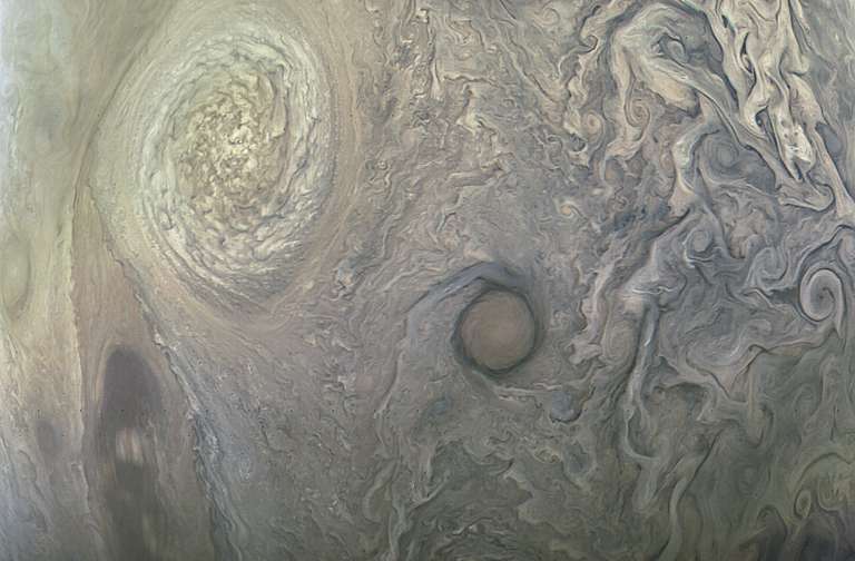 Storms on Jupiter from Juno | The Planetary Society