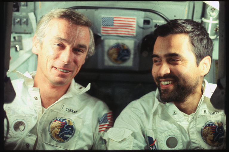 Harrison Schmitt and Gene Cernan, Apollo 17 | The Planetary Society