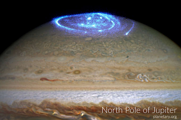 North pole postcard: Jupiter | The Planetary Society