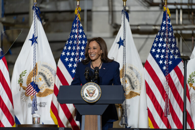 Kamala Harris Speaking at Goddard Space… | The Planetary Society