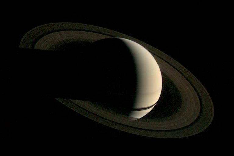 Voyager 1's departure shot of Saturn | The Planetary Society