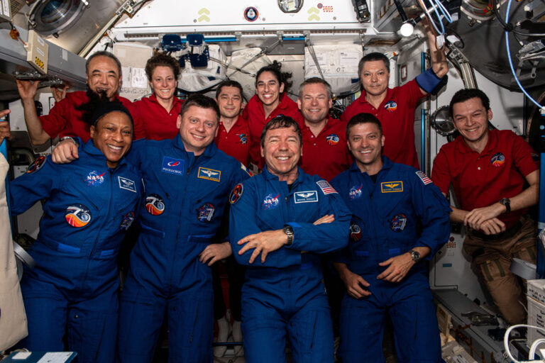 Expedition 70 crew portrait | The Planetary Society
