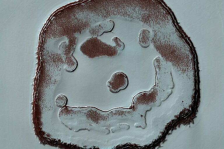 The Happy Face Crater on Mars | The Planetary Society