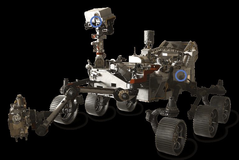 Perseverance microphone locations | The Planetary Society