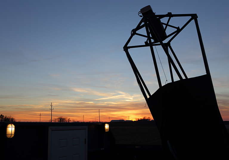 Sunset at the Astronomical Research Institute… | The Planetary Society