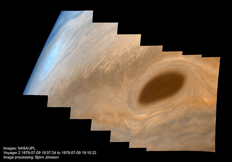 Limb of Jupiter from Voyager 2 | The Planetary Society