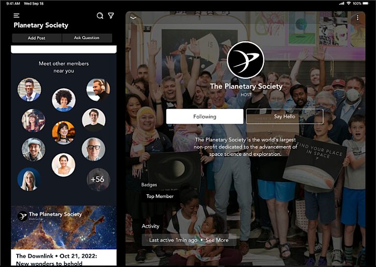 Welcome to your member community! | The Planetary Society Welcome to your member community! | The Planetary Society