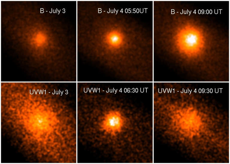 The Deep Impact Impact onto Tempel 1 as… | The Planetary Society