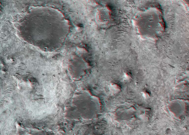 Possible inverted topography with clay… | The Planetary Society