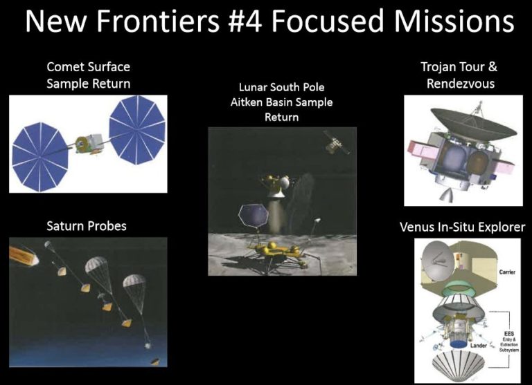 New Frontiers #4 focused missions | The Planetary Society