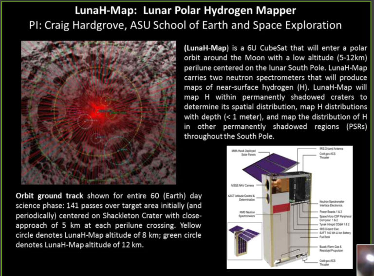 LunaH Map CubeSat mission | The Planetary Society