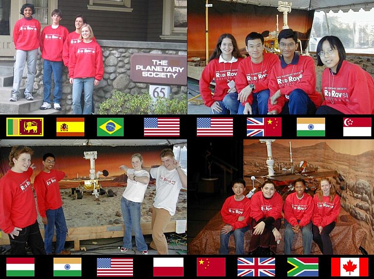 Red Rover Goes to Mars student astronauts | The Planetary Society