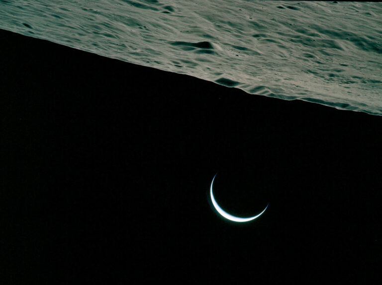 Crescent Earth from Apollo 15 | The Planetary Society