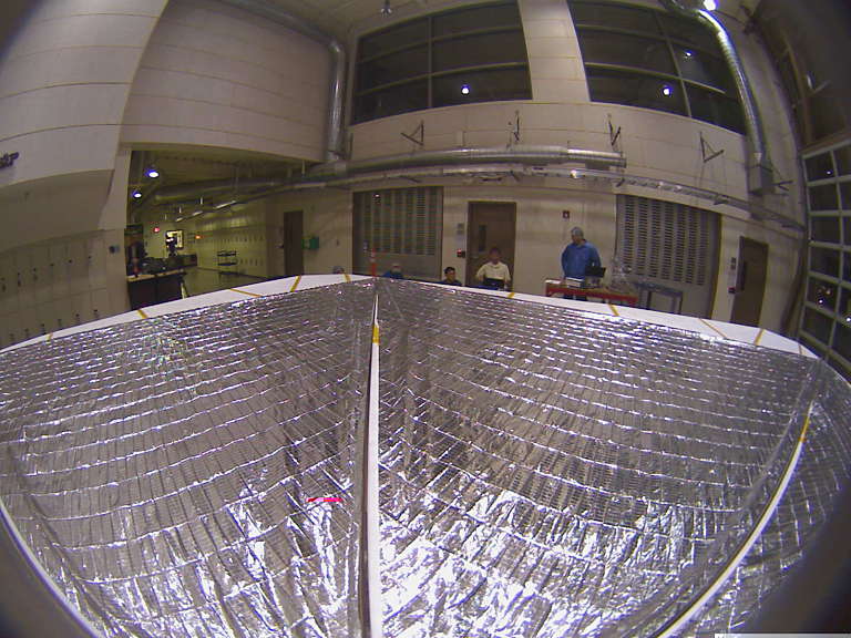 LightSail onboard camera image during ground… | The Planetary Society