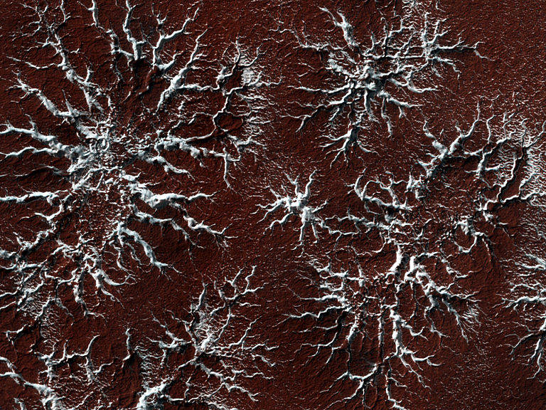 Mars “spiders” recreated in the lab | The Planetary Society