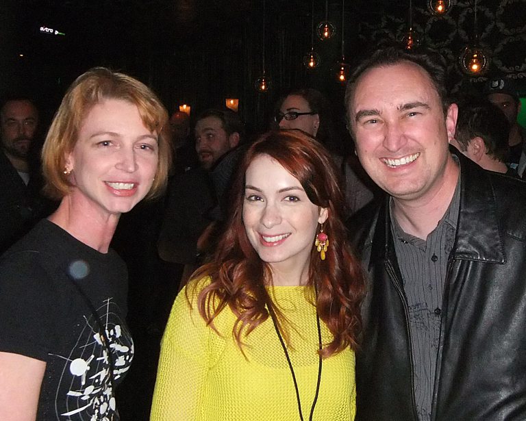 Emily Lakdawalla, Felicia Day, and Loren… | The Planetary Society