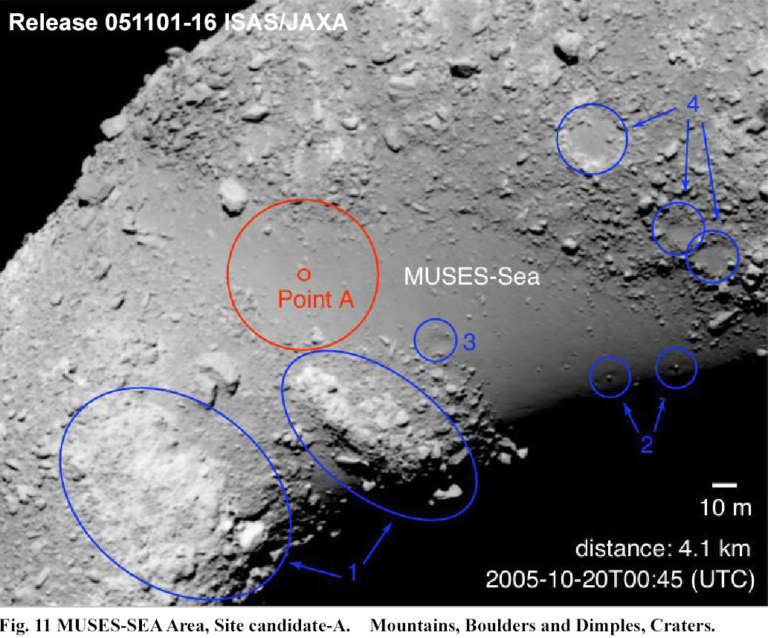 Muses Sea on Asteroid Itokawa | The Planetary Society