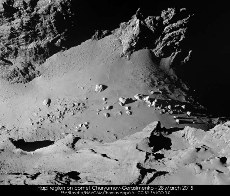 The boulders of Hapi | The Planetary Society