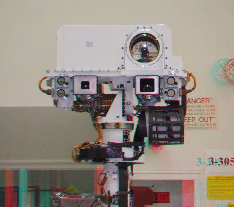 Curiosity's face in 3D | The Planetary Society