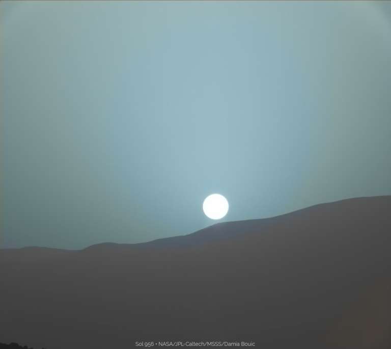 Sunset on Mars | The Planetary Society