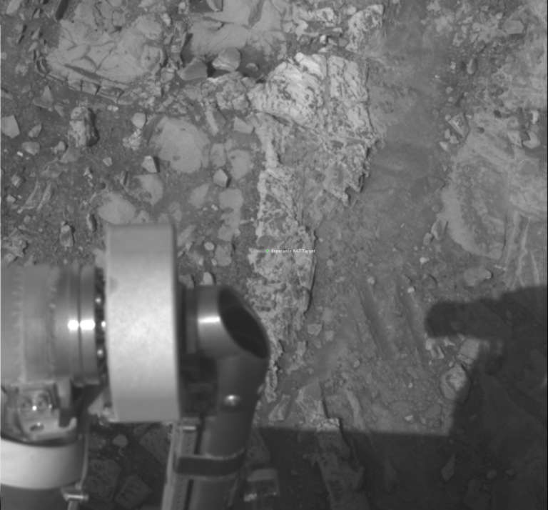 Pancam view of outcrop on Cape York | The Planetary Society