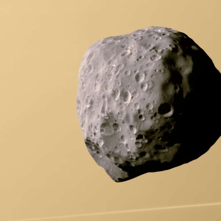 Epimetheus before Saturn | The Planetary Society